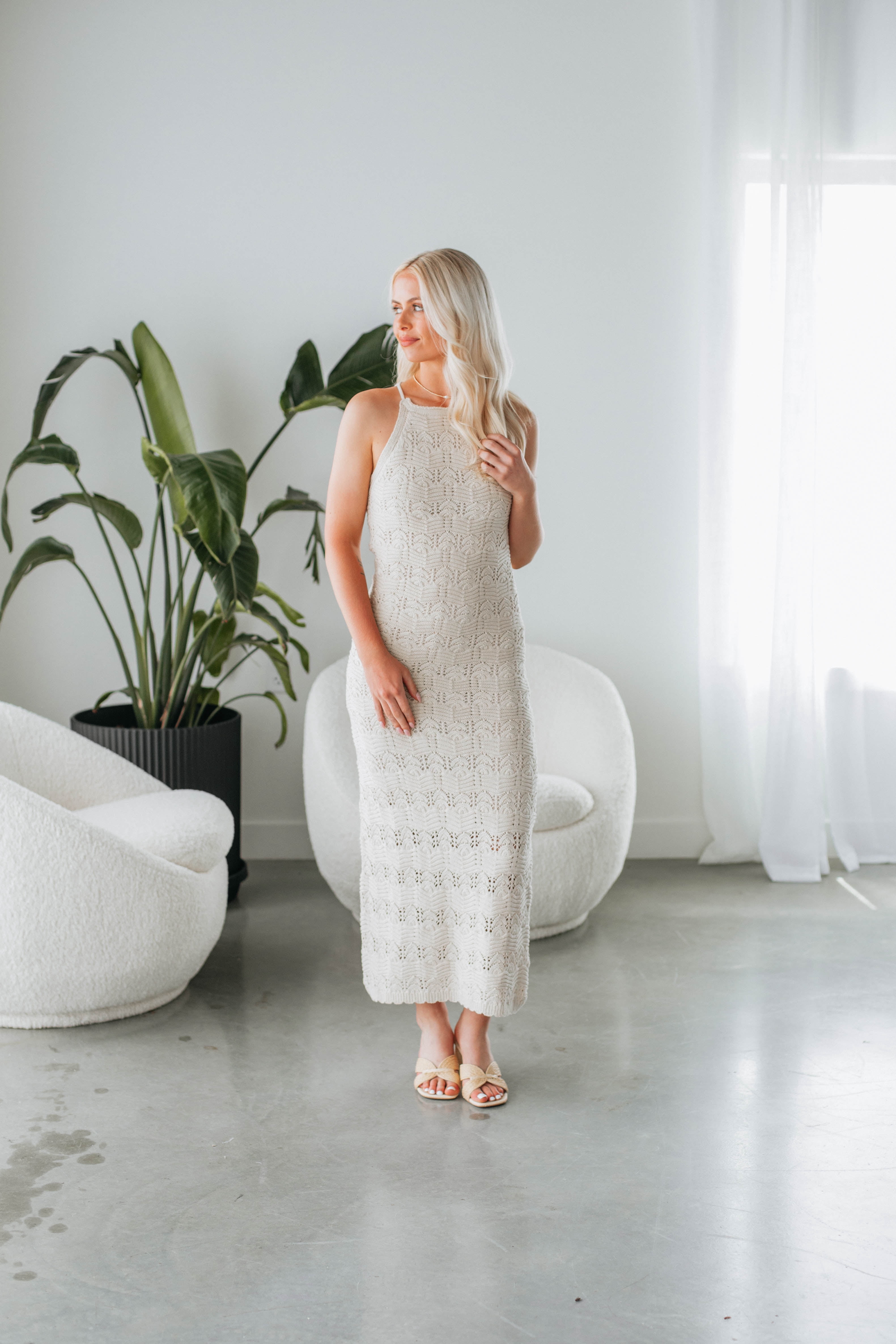 Reema Crochet Dress - Walmart.com