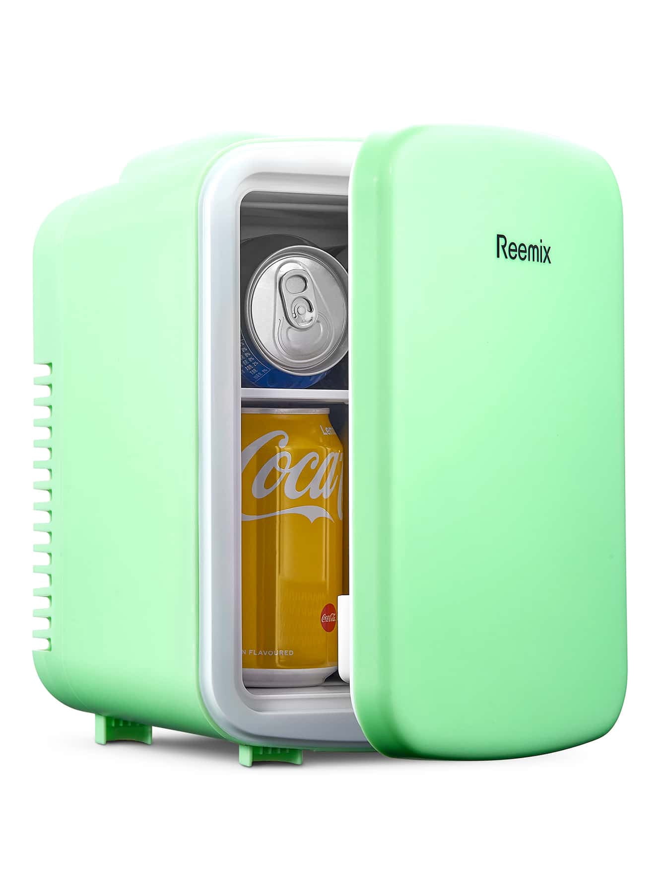 Reemix Mini Fridge, 3.7 Liter/6 Can Portable Cooler And Warmer Personal ...