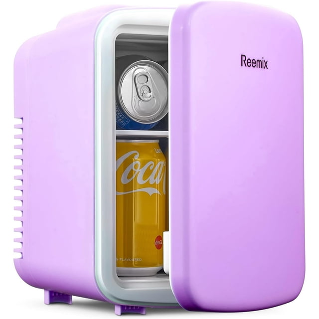 Reemix 3.7L Portable Mini Fridge - Skincare, Cosmetics, Beverage, Food ...