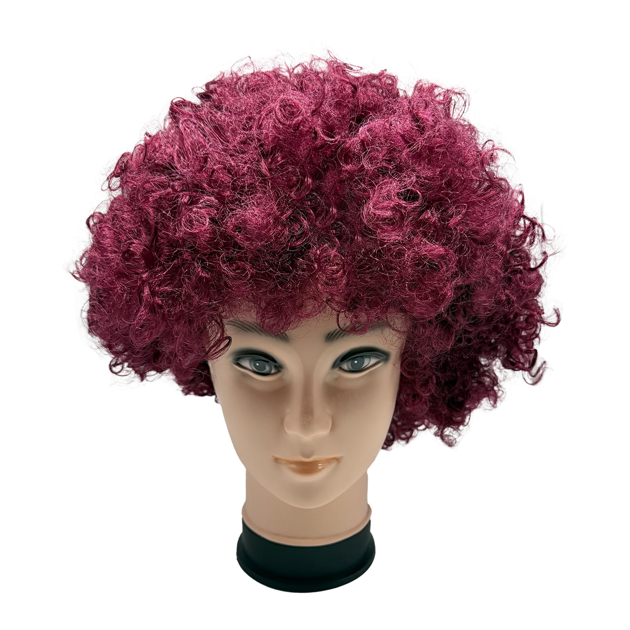 Reendo Explosive- Head wig Party Funny Clown Hair Football Fan Hair Wig ...