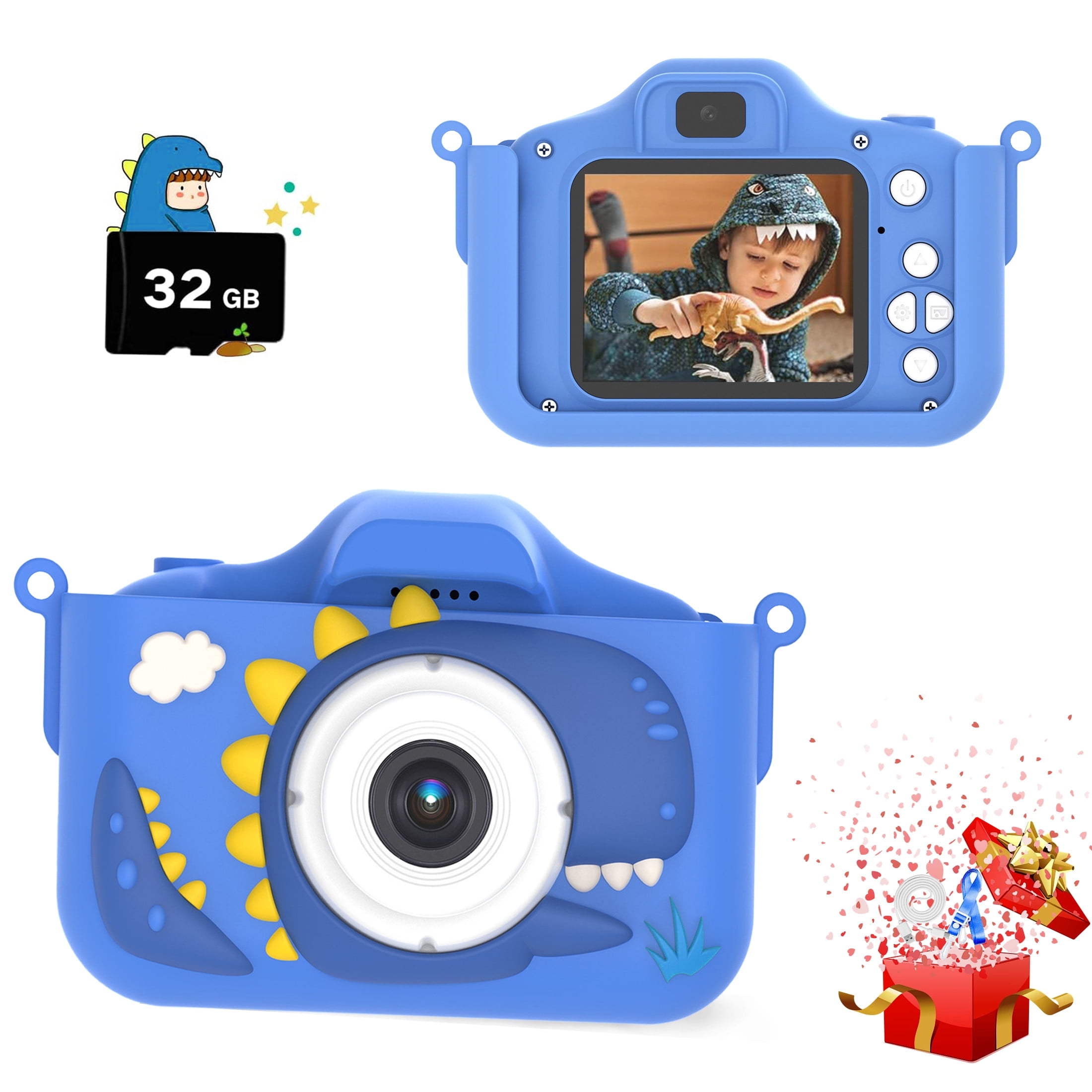 Reendo Kids Camera Selfie Camera for Kids Christmas Birthday Festival ...