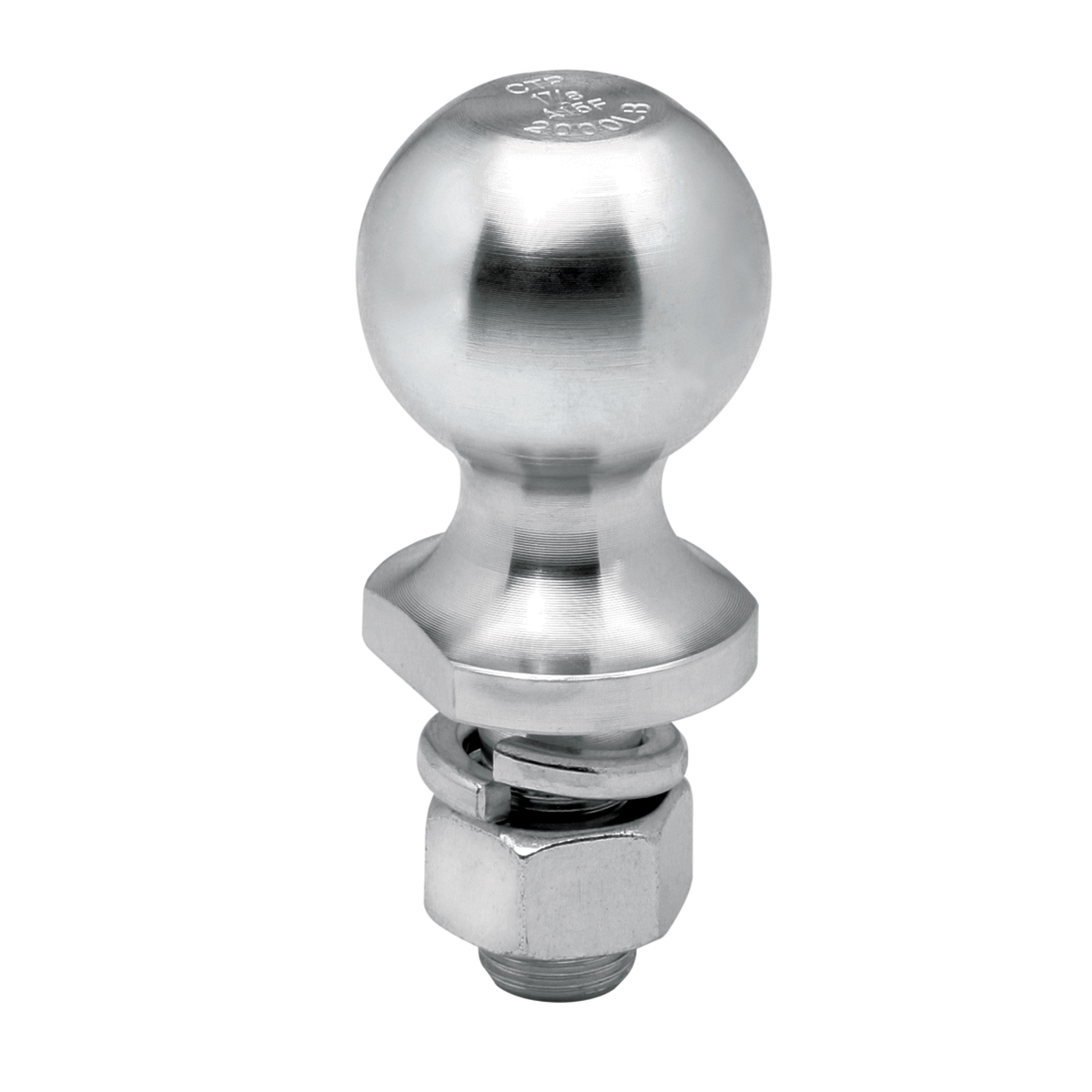 Reese 63817 Class I Hitch Ball, Zinc - 1-7/8" Ball x 1 x 2-1/8", 2,000 ...