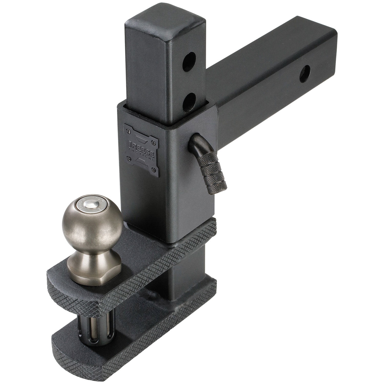 Reese Adjustable Trailer Hitch Ball Mount, 2 Inch, 6,000 lbs Capacity ...