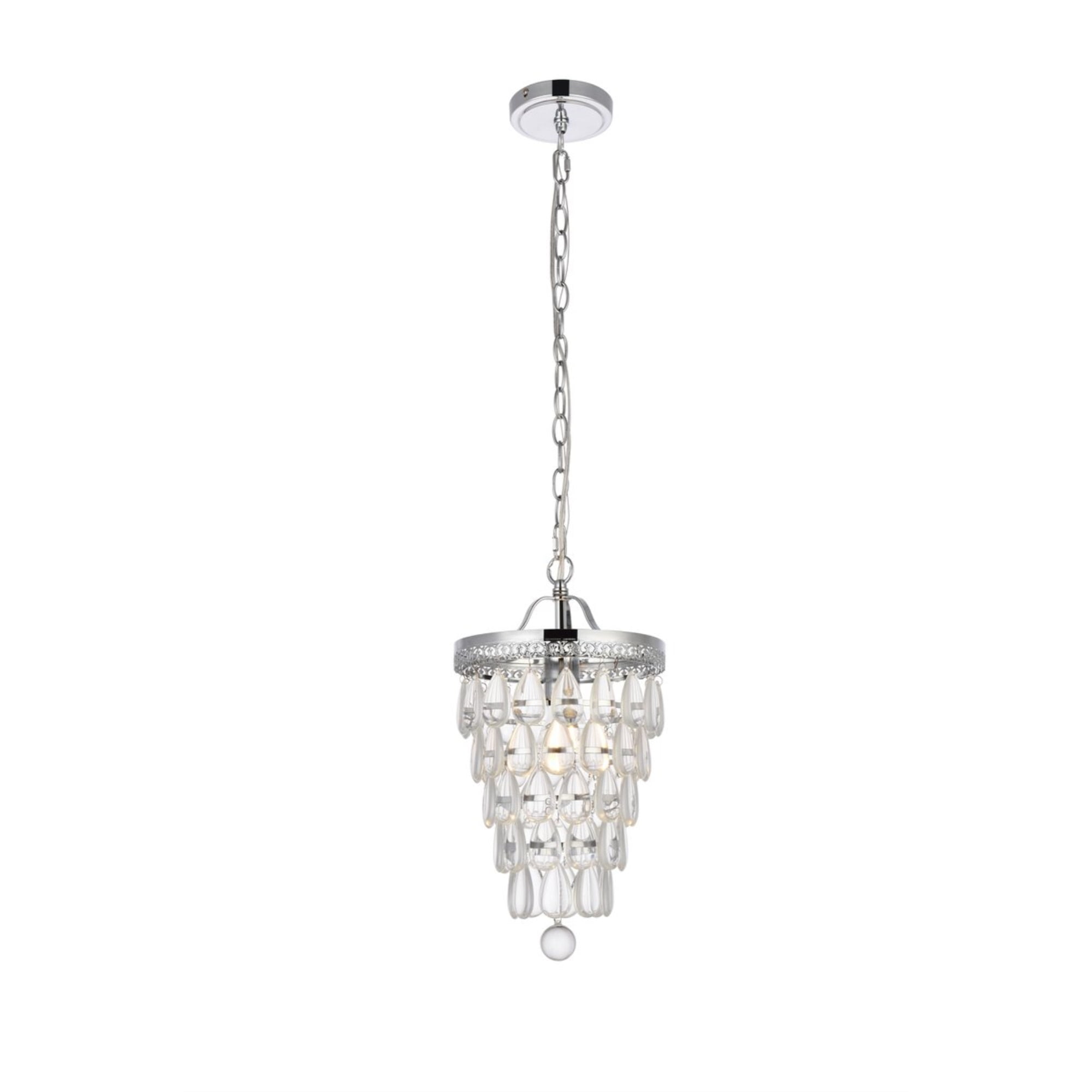 Reese 9 inch pendant in chrome - Walmart.com