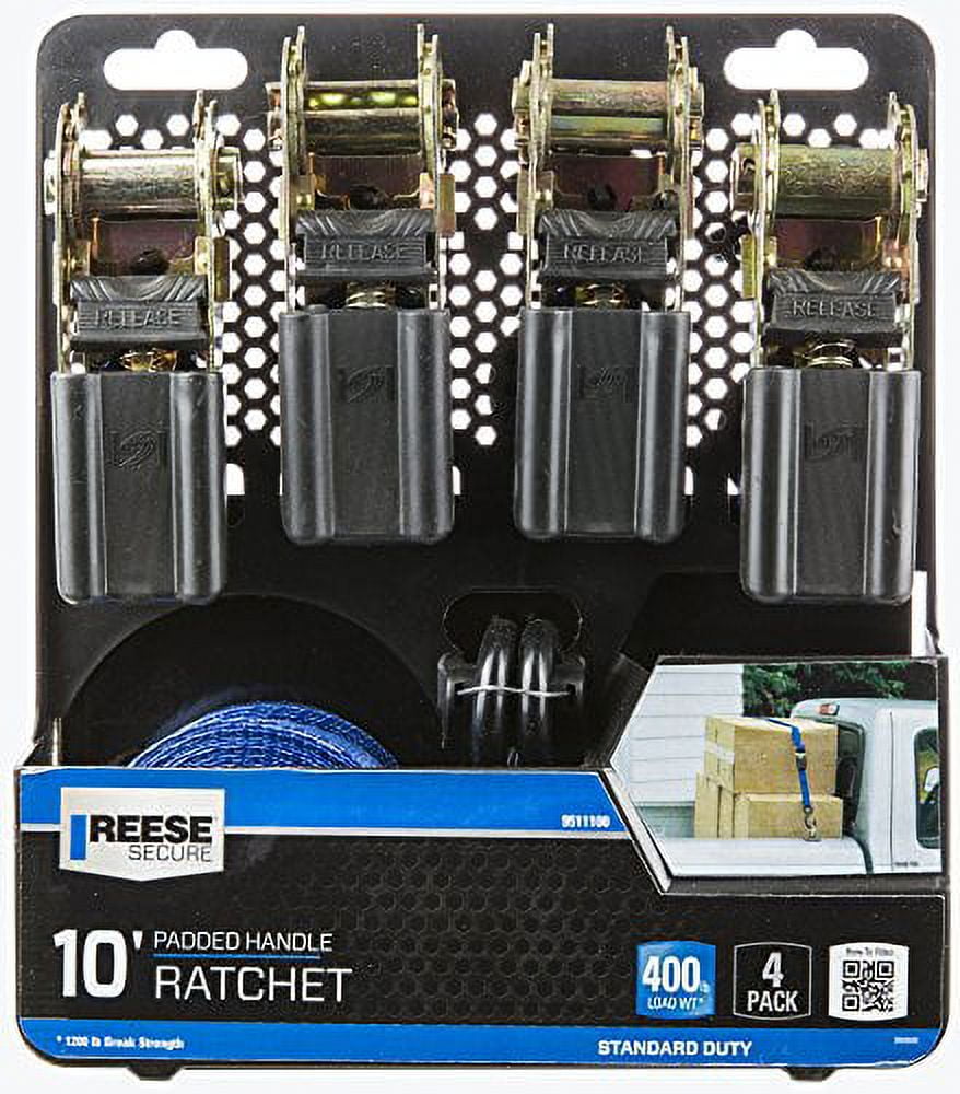 Reese 9511100 Ratchet 1x10 Pad 400# 4pk - Walmart.com