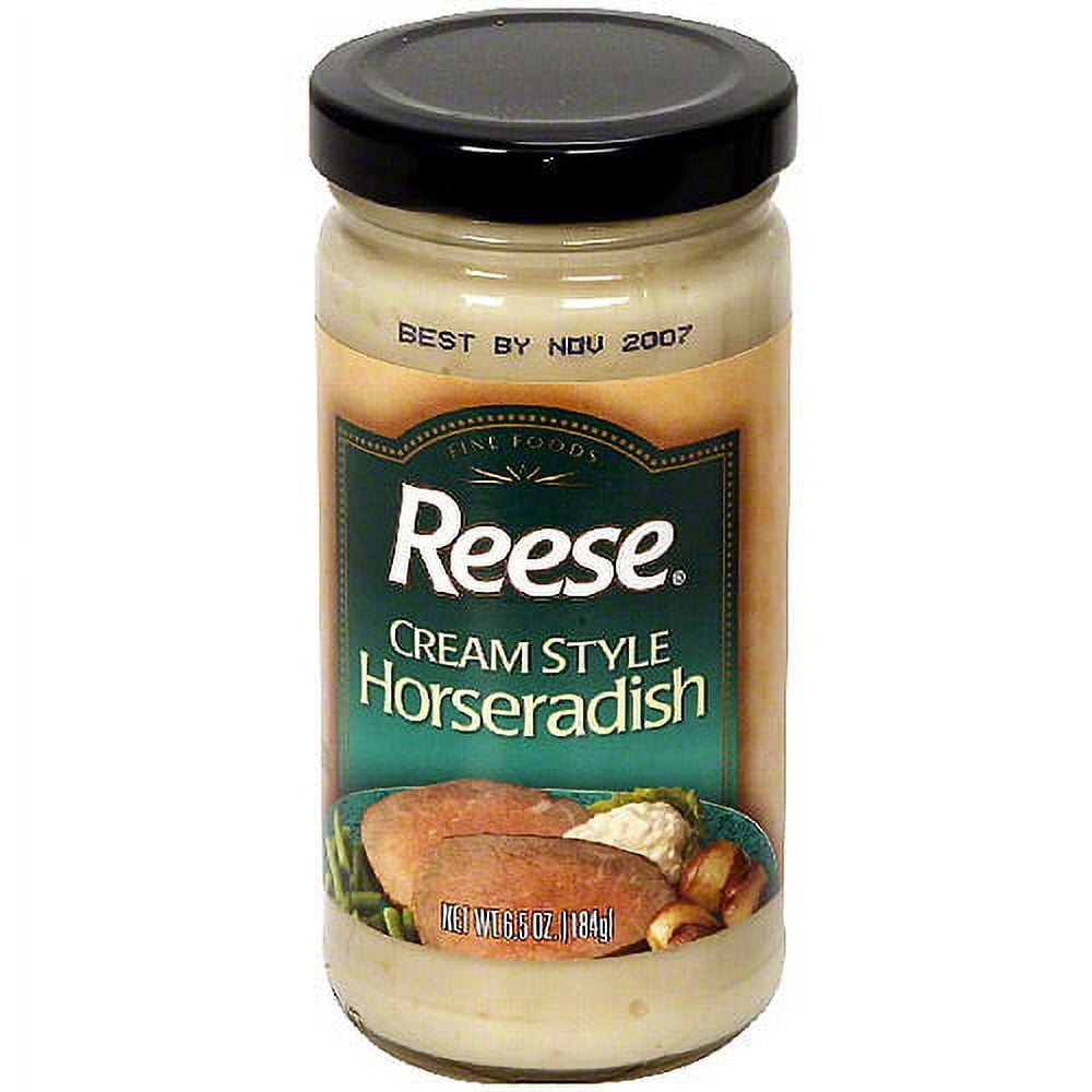 Reese Cream Style Horseradish, 6.5 oz (Pack of 6) - Walmart.com