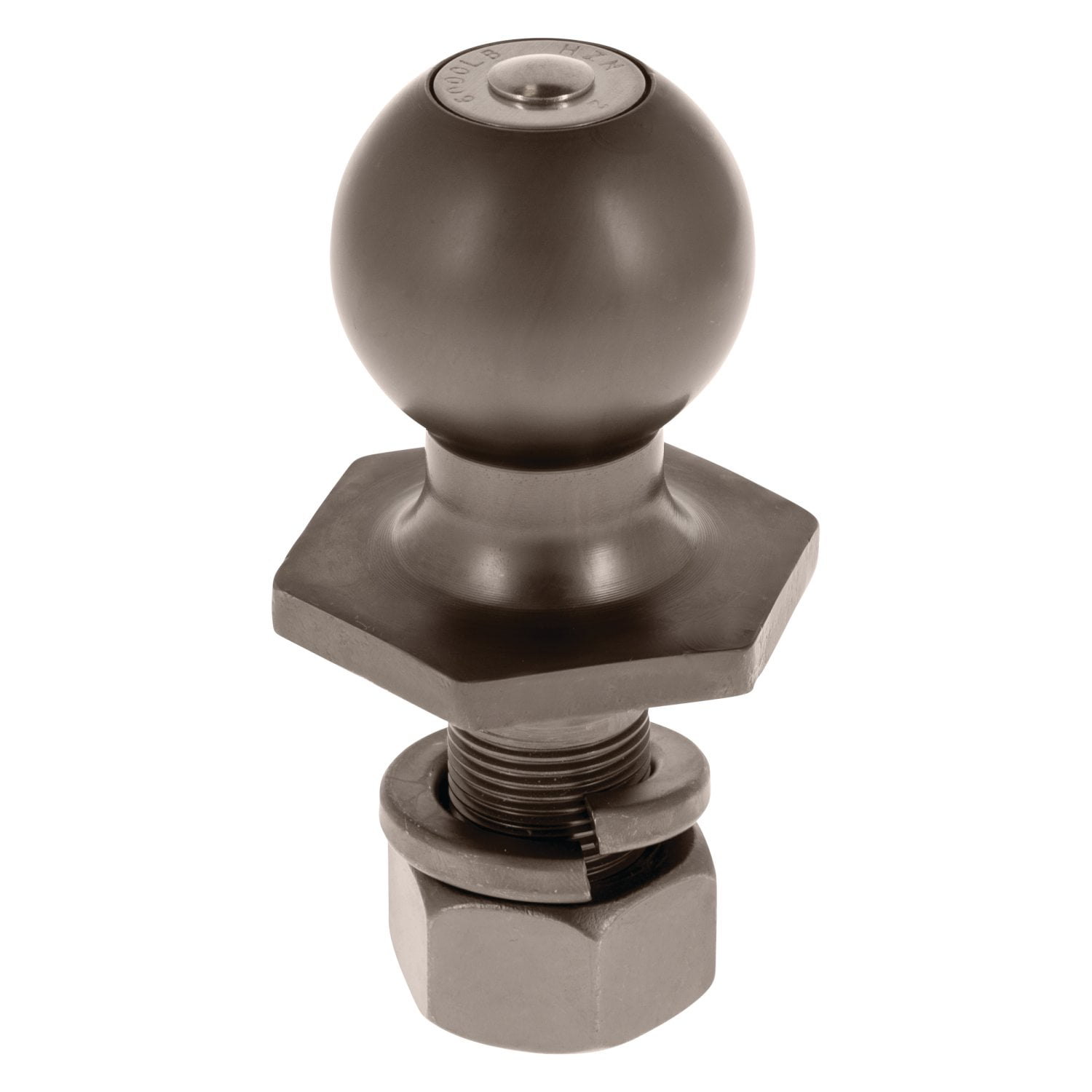 Reese Interlock Tactical Trailer Hitch Ball, 2 in. Diameter, 6,000 lbs ...