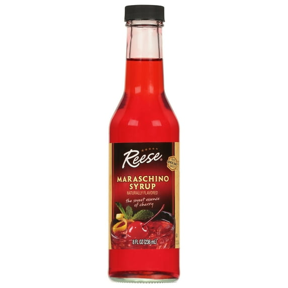 Reese Maraschino Cherry Syrup 8 oz (Pack Of 6) - Walmart.com