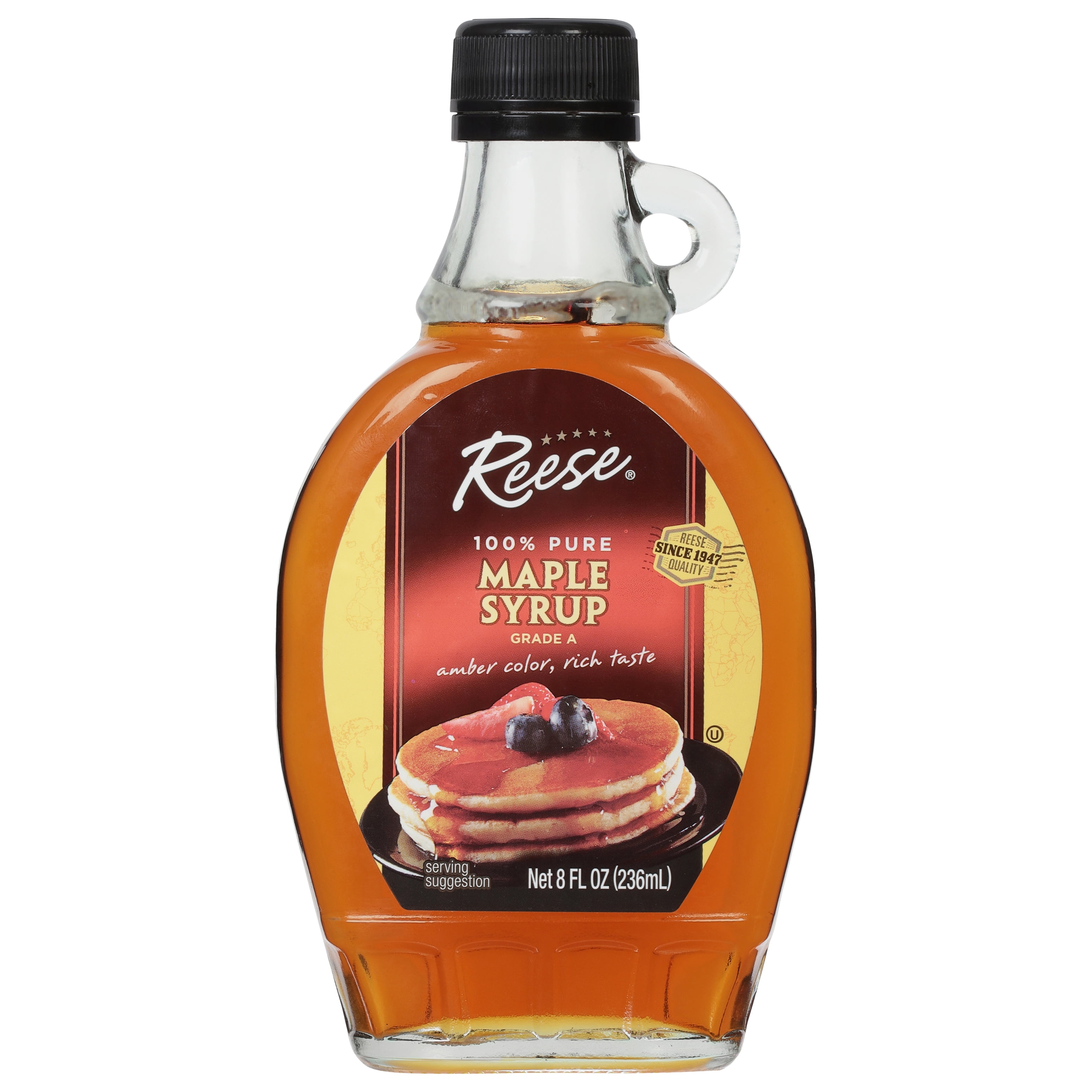 Reese Pure Maple Syrup 8 oz (Pack of 12) - Walmart.com