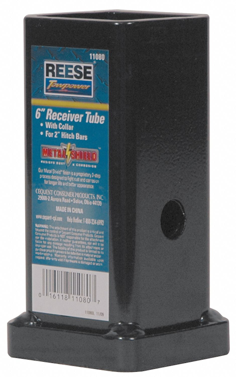 Reese Receiver Tube,Steel,6 in 11080 - Walmart.com