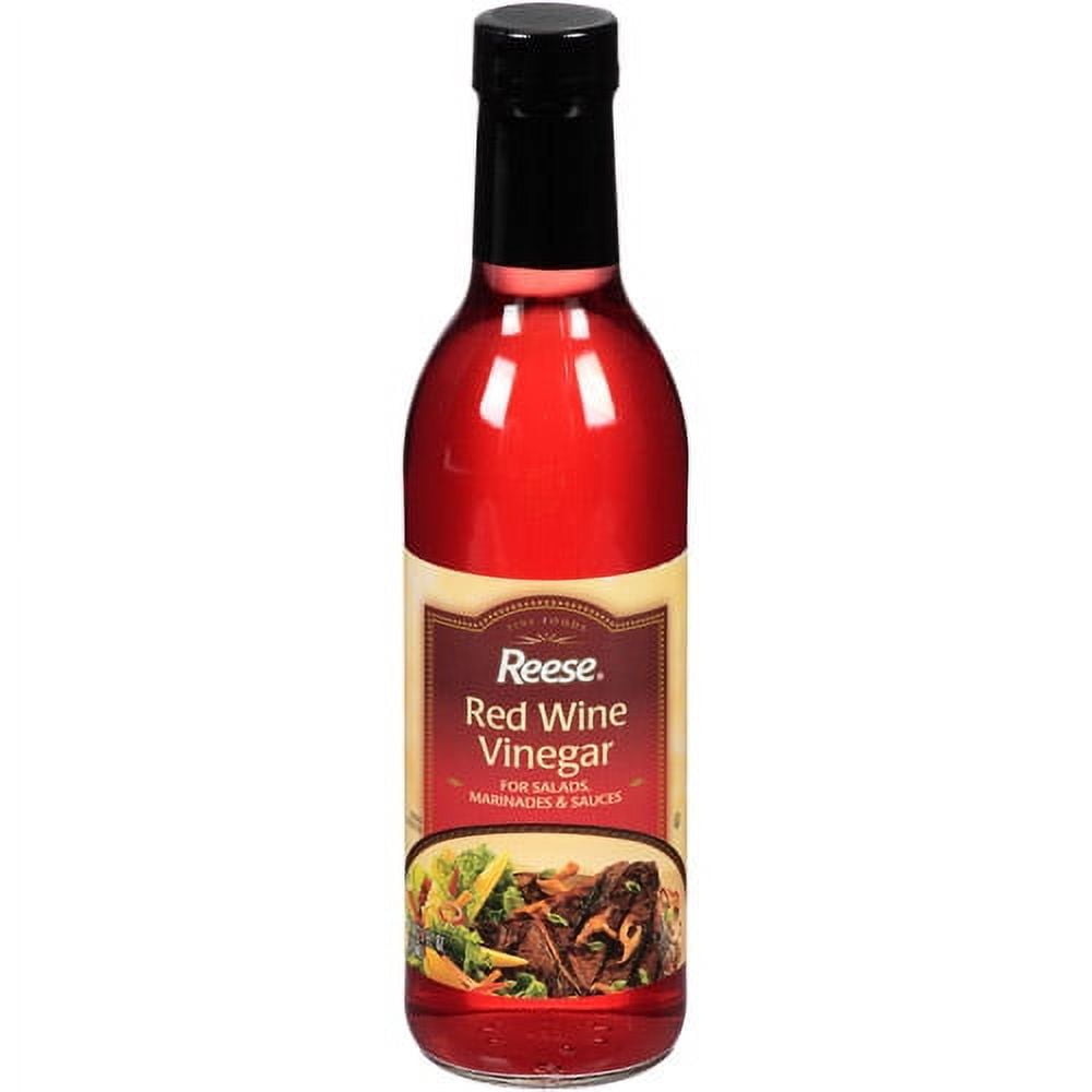 Reese Red Wine Vinegar, 12.7 fl oz, (Pack of 6) - Walmart.com