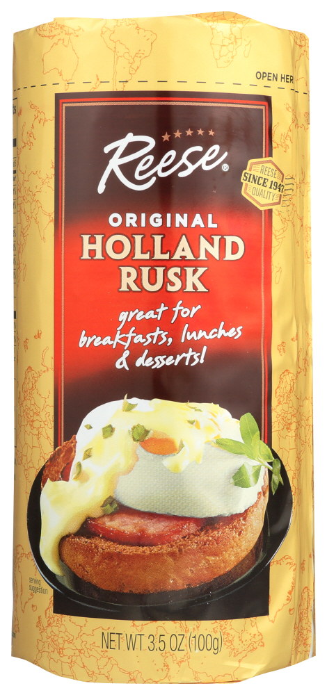 Reese Rusk, Holland Rusk, Original, 3.5 oz. - Walmart.com