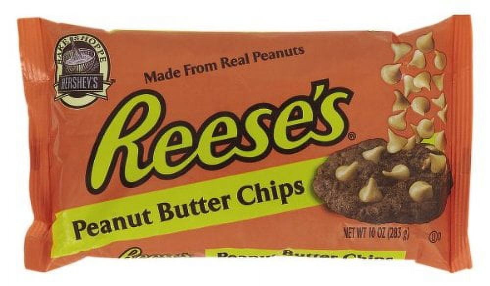 Reese,S Baking Chips Peanut Butter Flavored, 10-Ounce Bags (Pack Of 6 ...