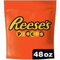 Reese,S Pieces Peanut Butter In A Crunchy Shell, Candy Bulk Bag, 48 Oz ...