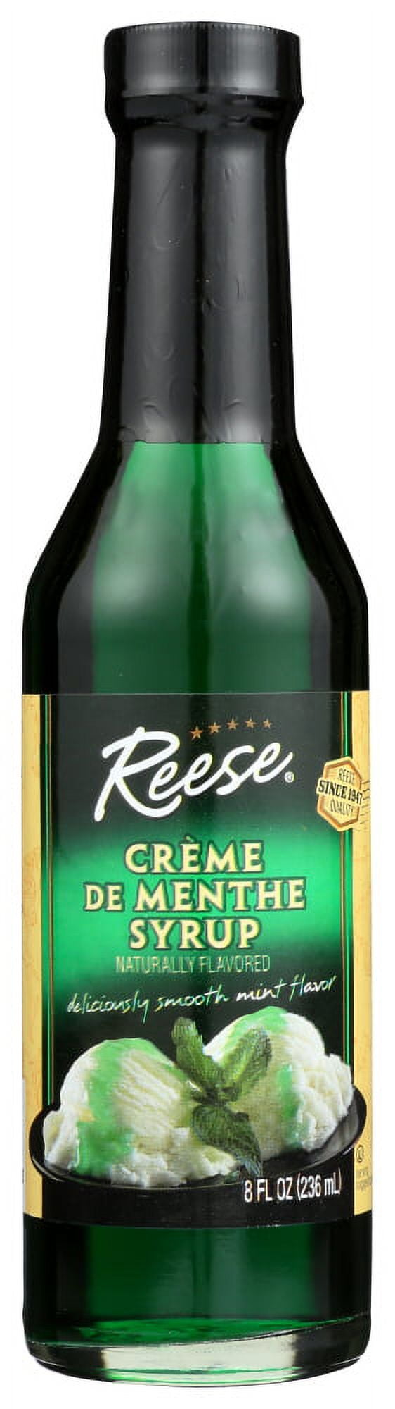 Reese Syrup, Crème De Menthe, 8 Fl Oz, Kosher, Add to Beverages and ...