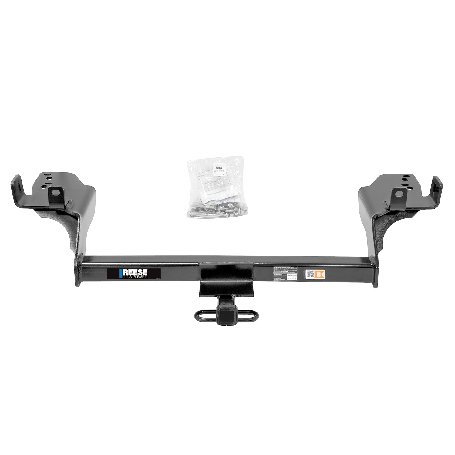 Reese Towpower 06156 Class 2 Trailer Hitch, 1-1/4-Inch Receiver, Black ...