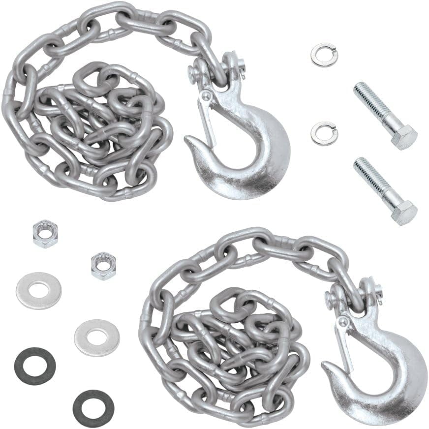 Reese Towpower 49151 Goose Box 20K Fifth Wheel Trailer Safety Chains ...