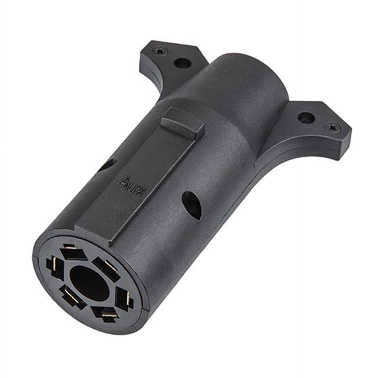 Hopkins Towing Solutions 7-Blade to 6-Pin Center Pin Auxiliary Plug-In ...