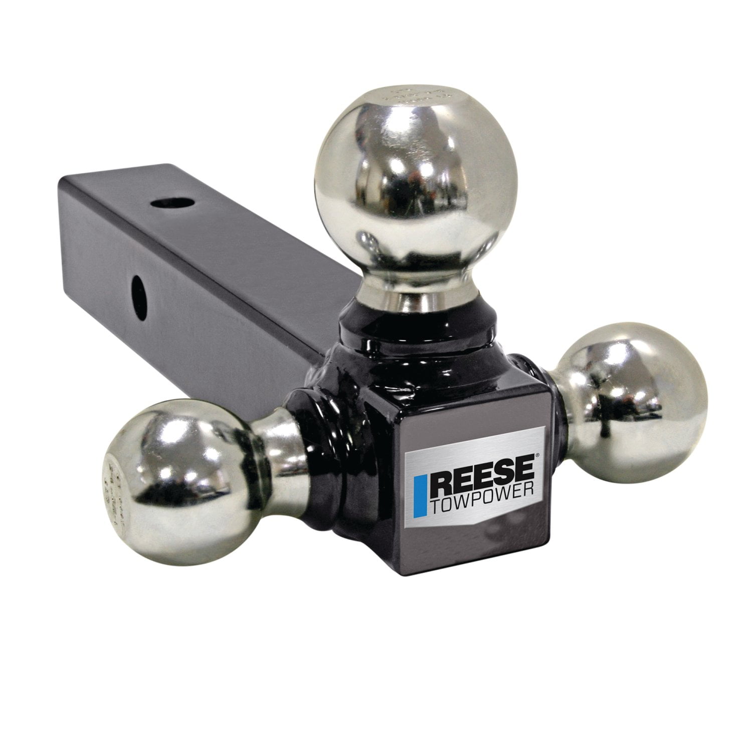 Reese Towpower 7094300 Tri-Ball Trailer Hitch Ball Mount, (1-7/8 Inch ...