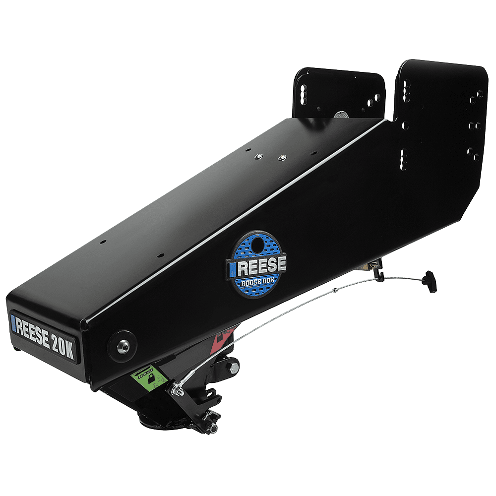 Reese Towpower 94720 Goose Box 20,000 Pound Gooseneck RV Trailer Hitch ...