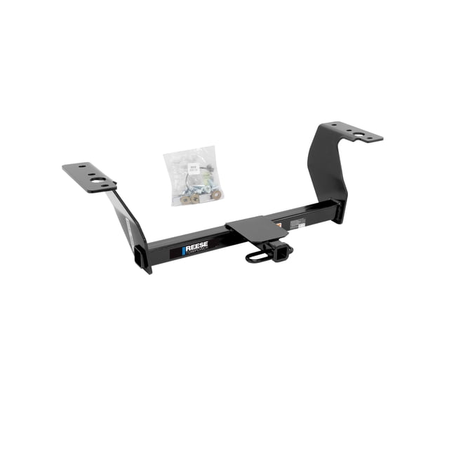 Reese Towpower Class 2 Trailer Hitch, 1-1/4-Inch Receiver, Black 06155 ...