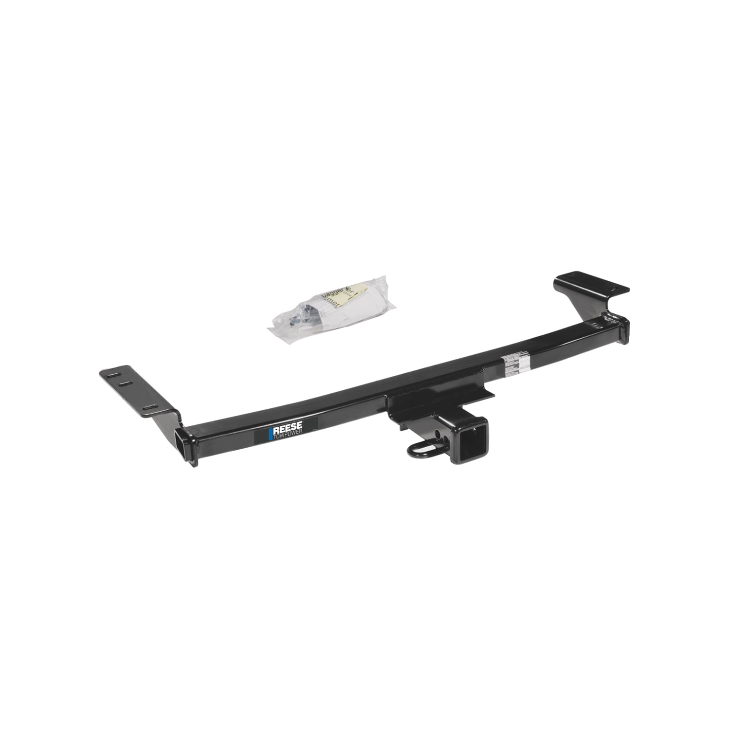 Reese Towpower Class 3 Trailer Hitch, 2-Inch Receiver, Black 44600 ...