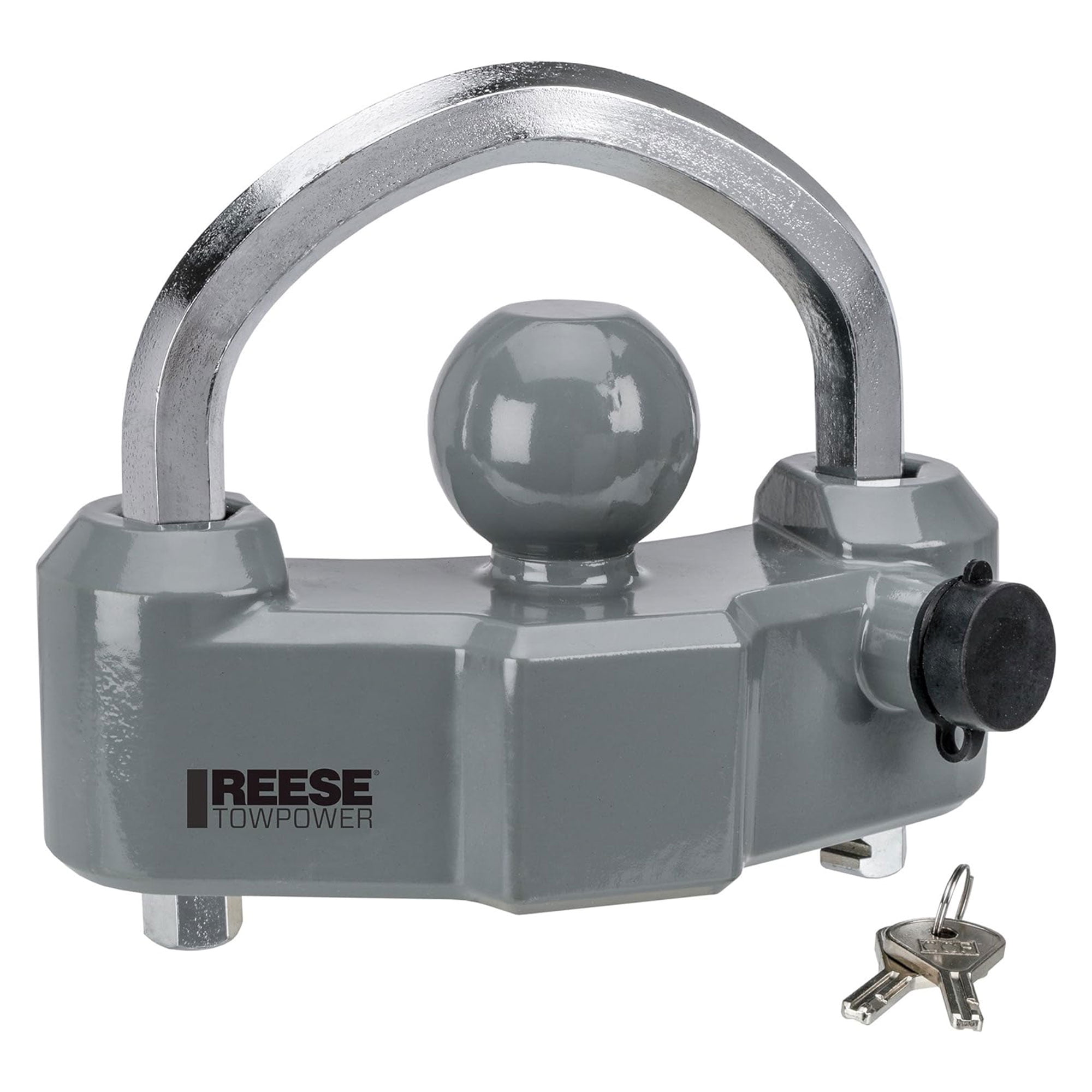 Reese Towpower Trailer Coupler Lock, Universal Fit, Heavy Duty Steel ...