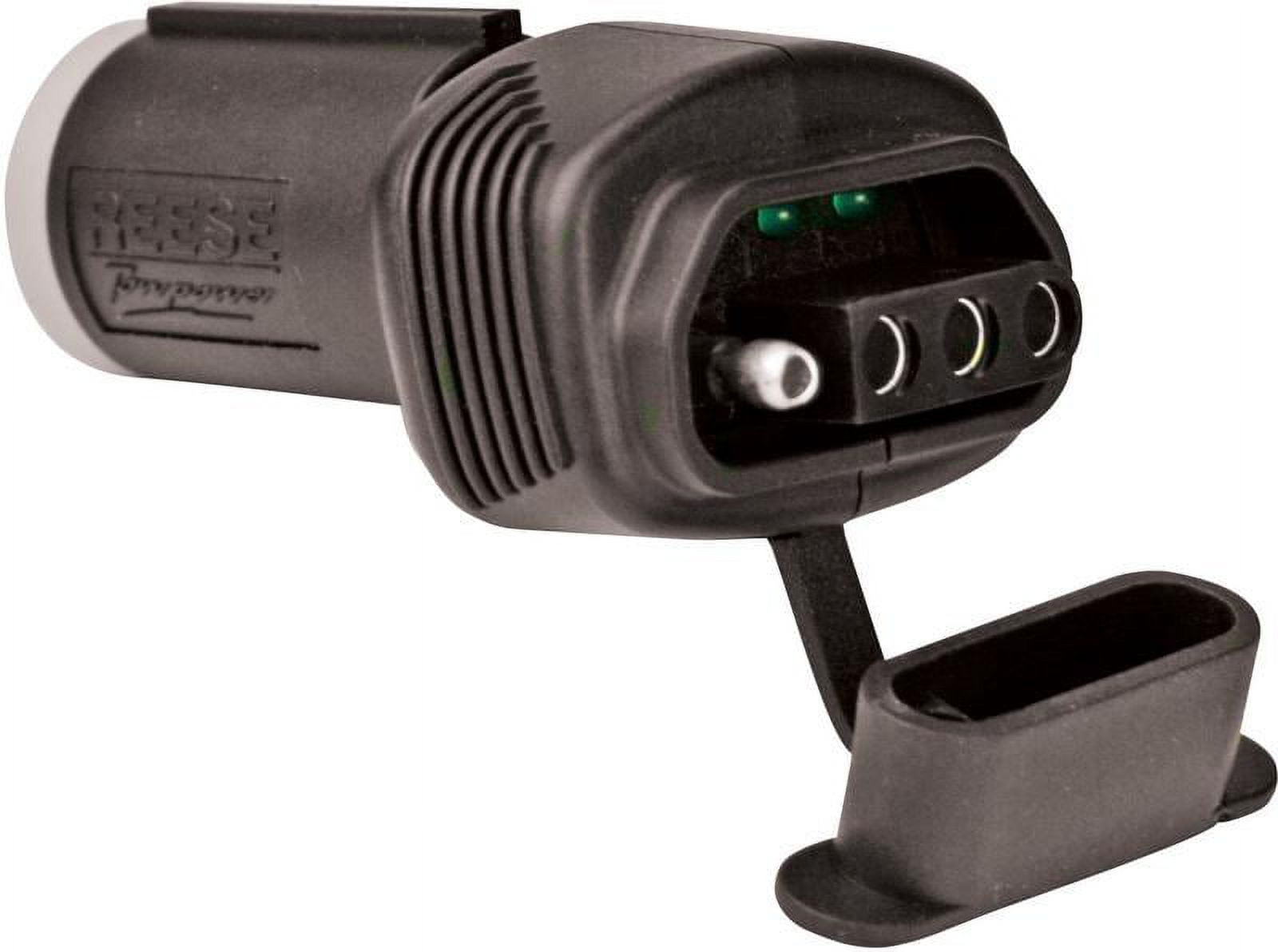 Reese Towpower Wiring Adapter, 6-Way to 4-Way Flat, w/ LED Tester ...