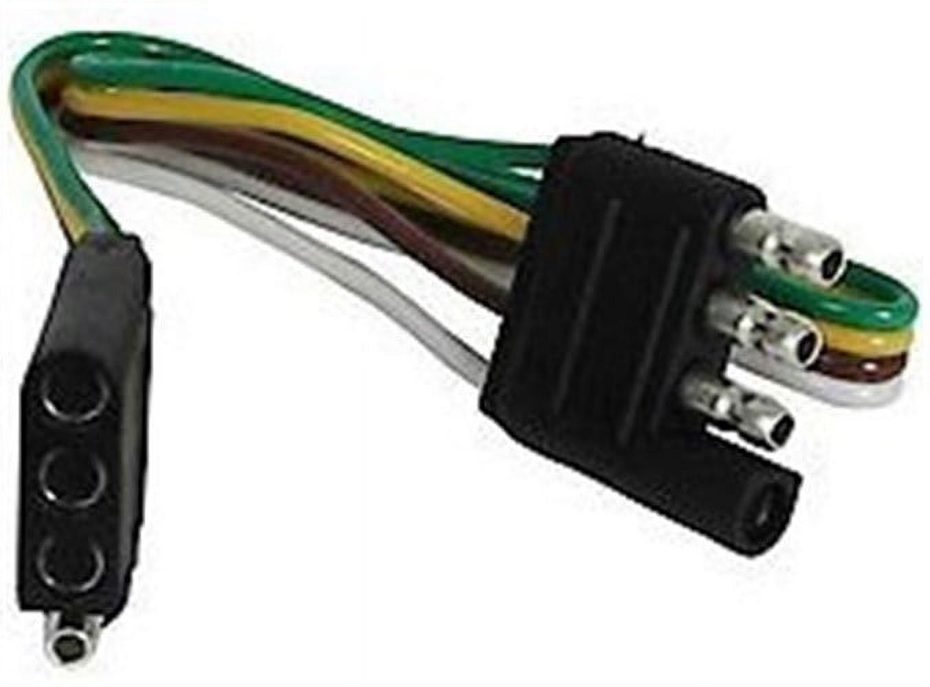 Reese Towpower Wiring Connector, 4-Way Flat Extension, 12 in. Length ...