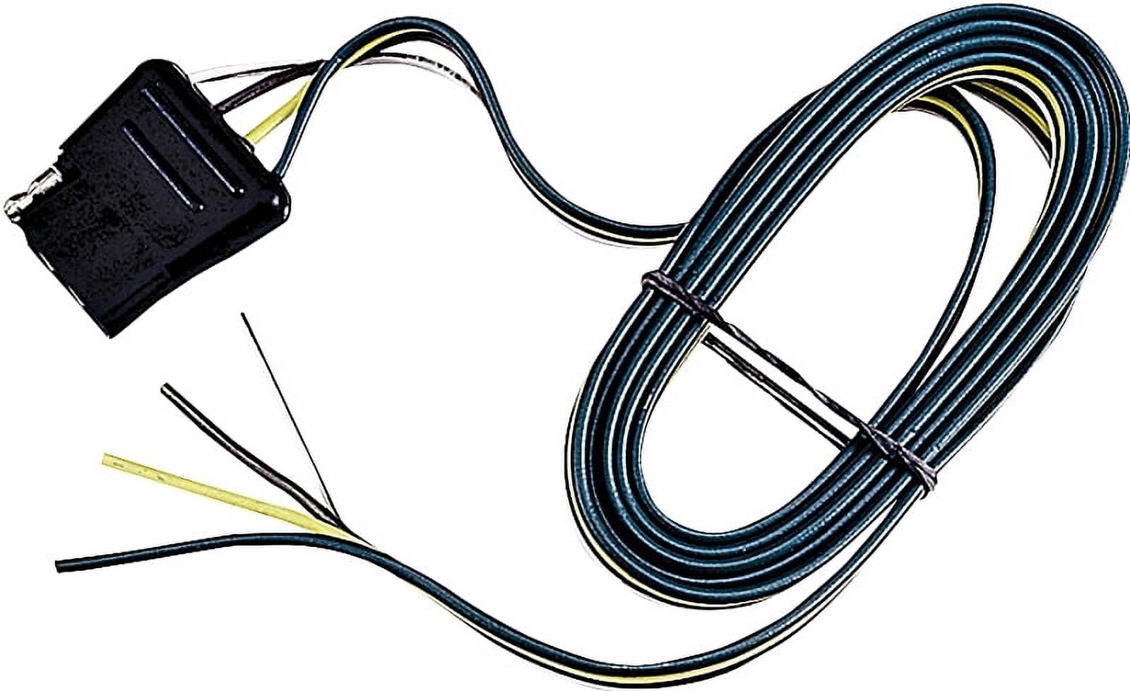 Reese Towpower Wiring Connector, 4-Way Flat Vehicle End, 60 in. Length ...