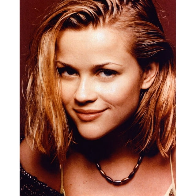 Reese Witherspoon Headshot With Beaded Necklace Photo Print (8 x 10 ...