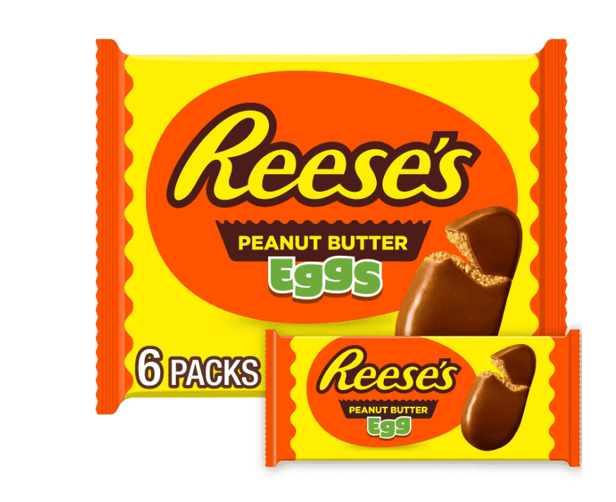 Reese's - 1.2 oz - Reese's Milk Chocolate Peanut Butter Eggs Easter ...