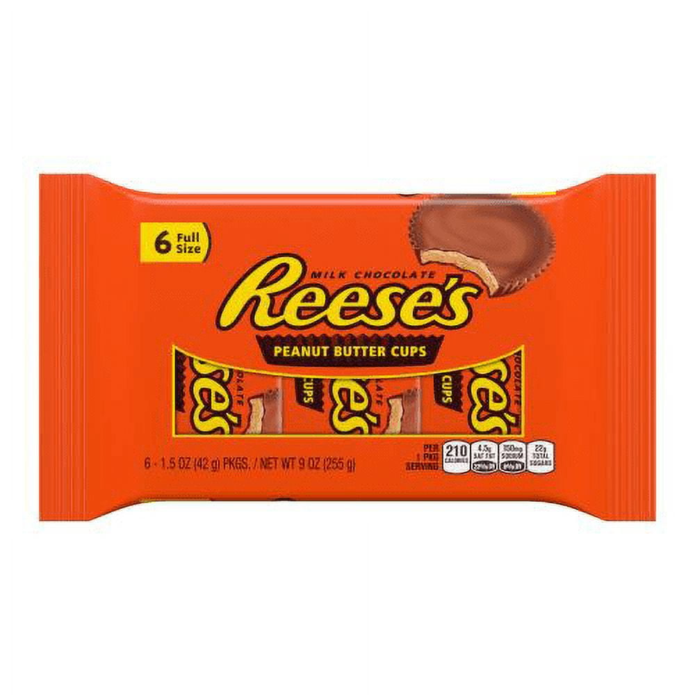 Reese's 6 Pack Chocolate, 9 Oz (Pack of 12) - Walmart.com