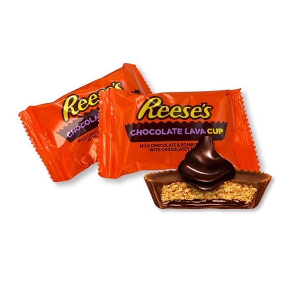 Reese''s Chocolate Lava Milk Chocolate Peanut Butter Cups – Snack Size ...