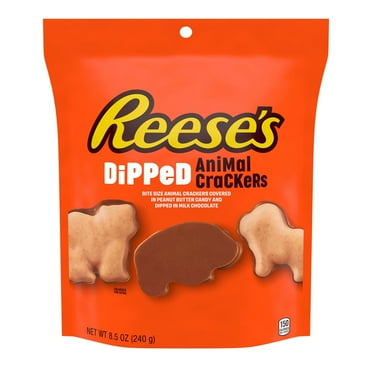 Reese's Individual Snack Candy - Chocolate Peanut Butter Dipped Animal ...