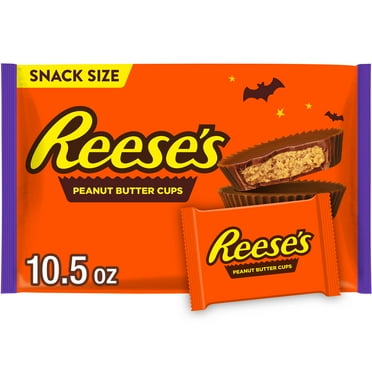 Reese's Assorted Milk Chocolate Peanut Butter Halloween Candy, Jumbo Bag 14.4 oz - Walmart.com