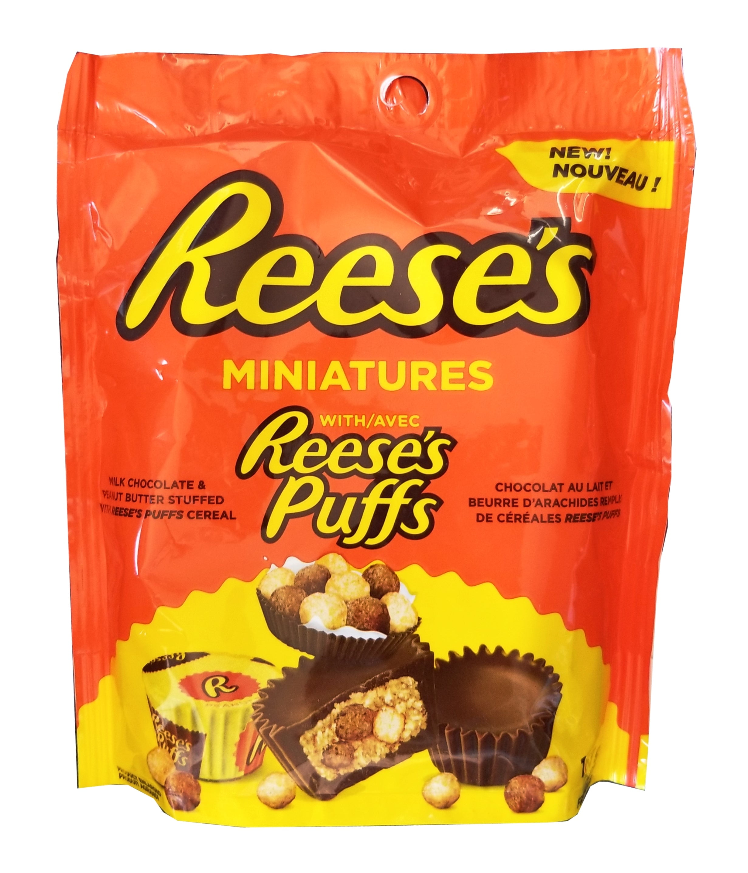 Reese's Miniature with Reese's Puffs Peanut Butter Cups, 163g/5.6 oz ...