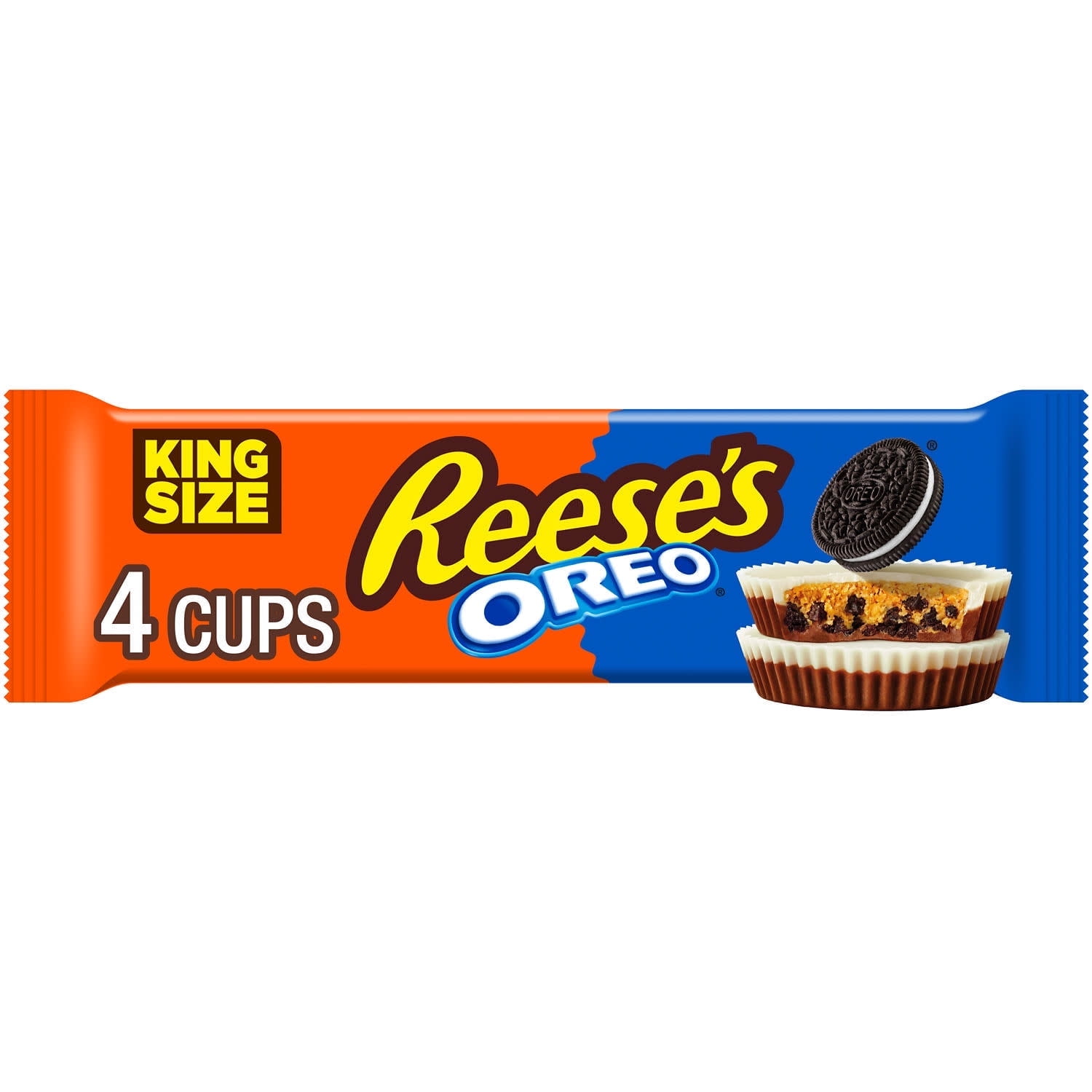 Reese's OREO Milk Chocolate and White Creme King Size Peanut Butter ...