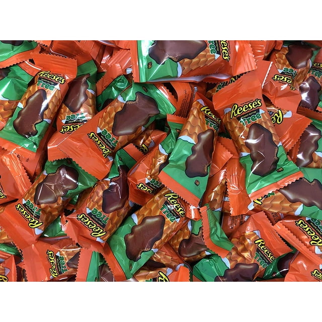 Reese's Peanut Butter Trees Milk Chocolate Candy Bars, Holiday Tree ...
