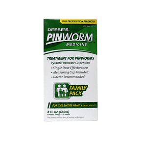Reese's Pinworm Medicine Liquid, Full Prescription Strength, Pinworm ...