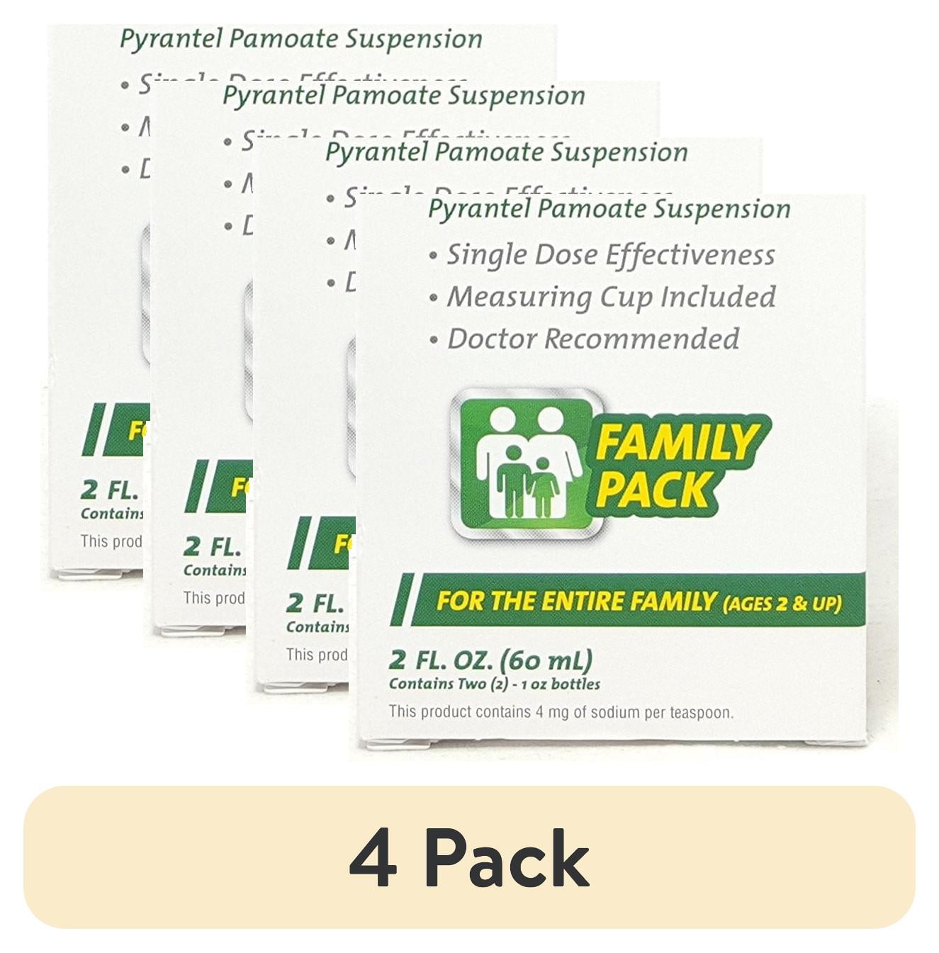 (4 pack) Reese's Pinworm Medicine, 2 oz - Walmart.com