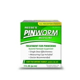 Reeses Pinworm Medicine, Pyrantel Pamoate Treatment, Liquid Suspension ...