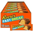 Reeses Fast Break Peanut Butter Nougat Candy Bars, 1.8 Oz (Pack Of 18) Packaging May Vary ...