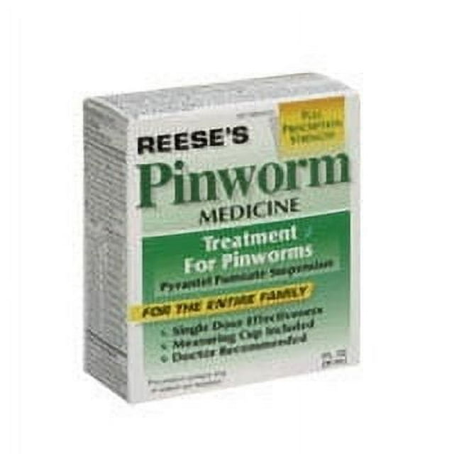 Reeses Pinworm Medicine Full Strength Liquid - 1 Oz, 3 Pack - Walmart.com