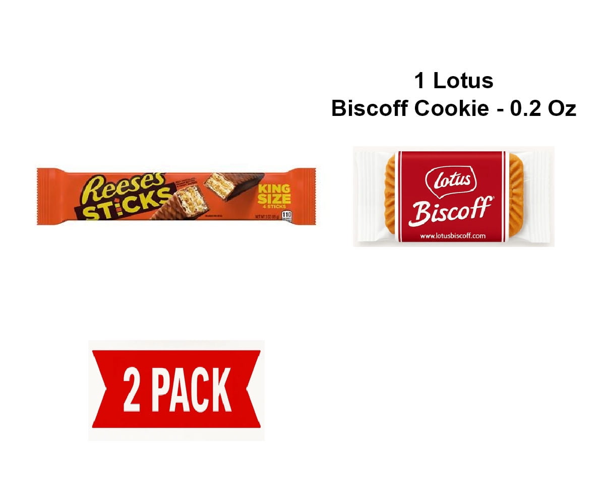 Reeses Sticks Milk Chocolate Peanut Butter Wafer King Size, Candy Pack ...