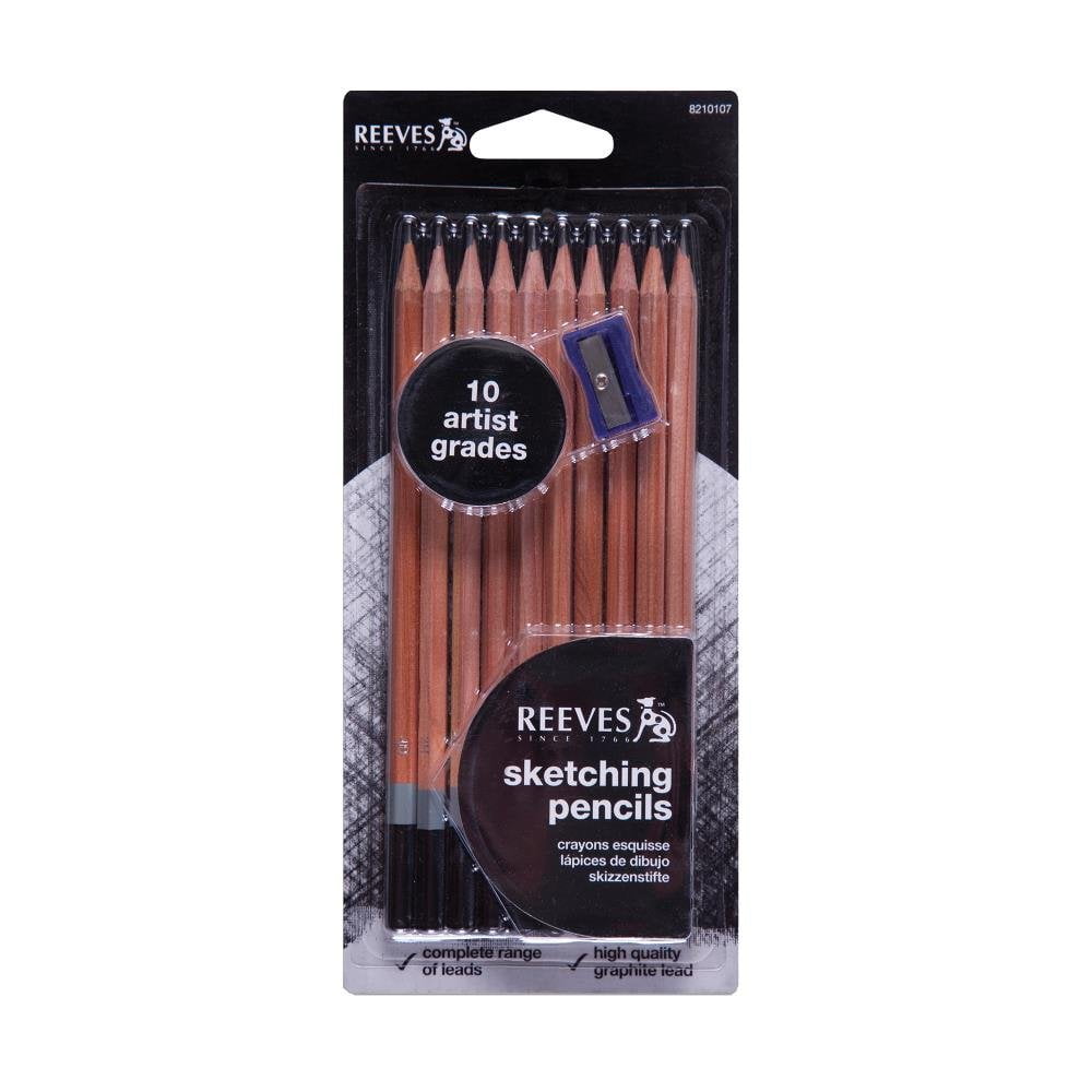Reeves - Artist Sketching 10-Pencil Set - Walmart.com