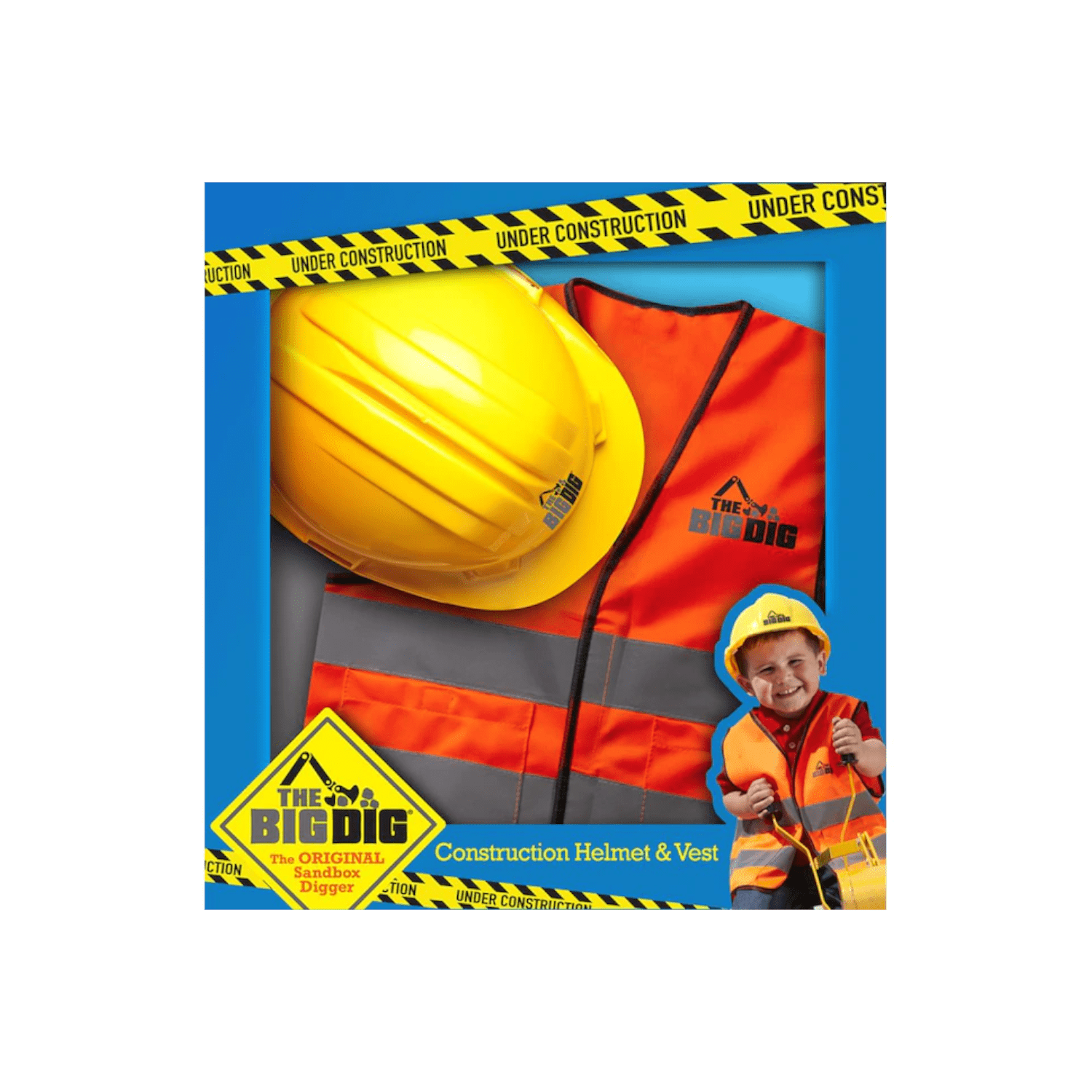Reeves International The Big Dig Construction Costume Dress Up ...