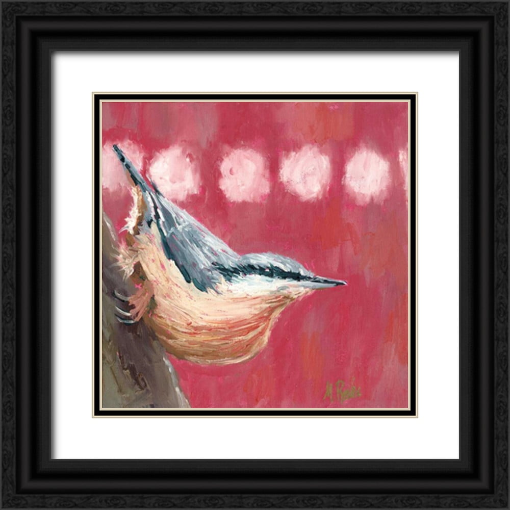 Reeves, Molly 12x12 Black Ornate Wood Framed with Double Matting Museum ...