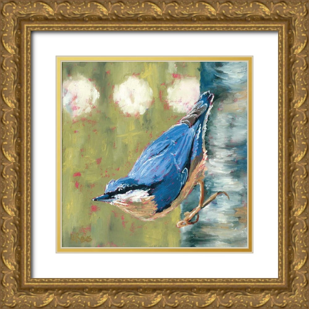 Reeves, Molly 12x12 Gold Ornate Wood Framed with Double Matting Museum ...