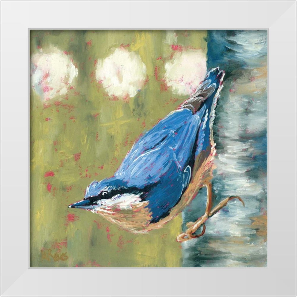 Reeves, Molly 26x26 White Modern Wood Framed Museum Art Print Titled ...